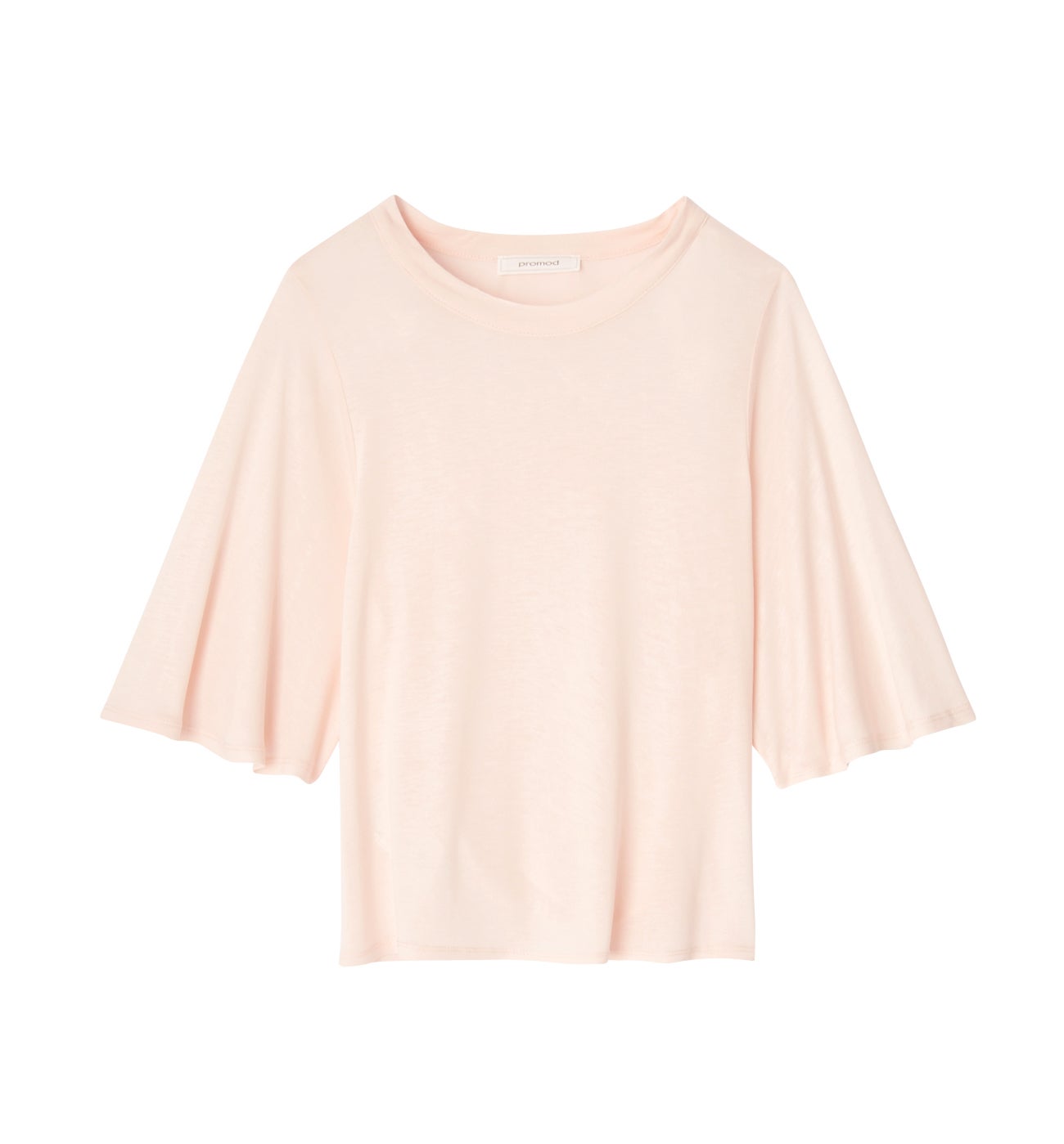 Top with butterfly sleeves - Pale pink