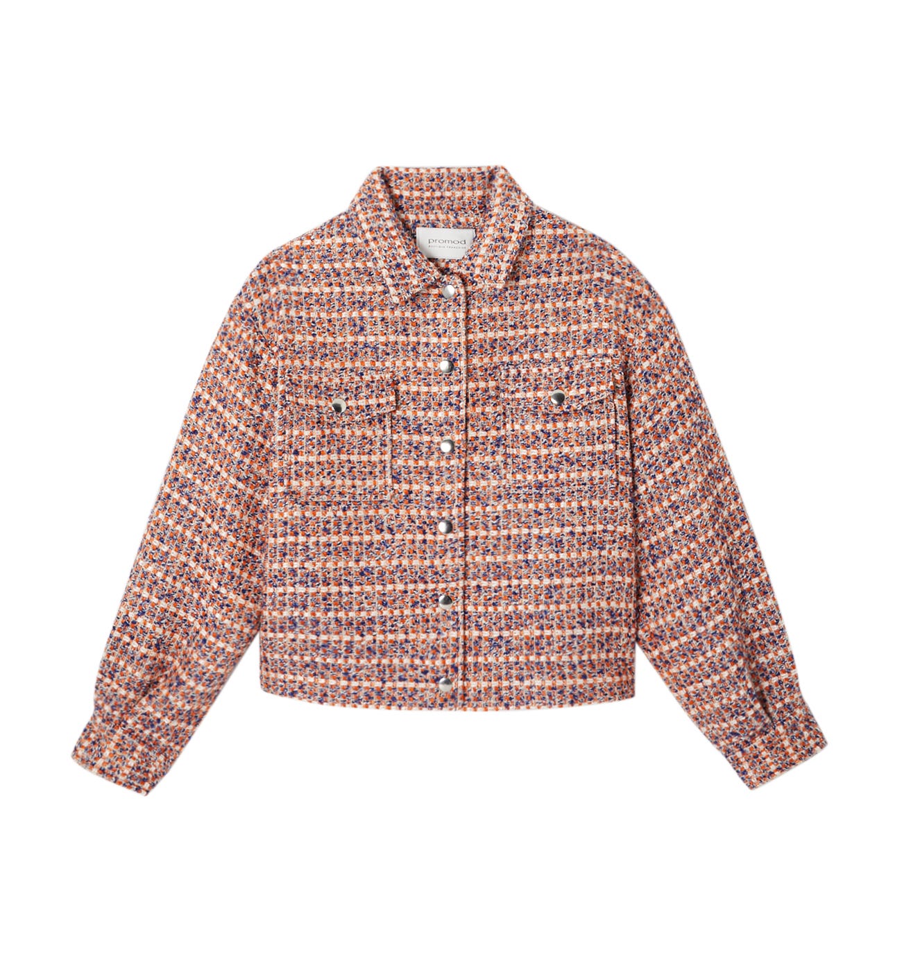 Tweed jacket - Multicolour print