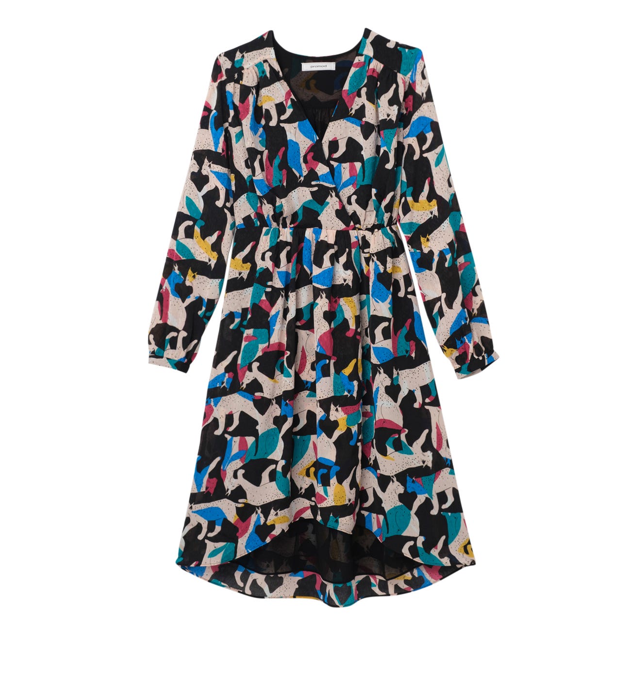 Patterned dress - Multicolour print