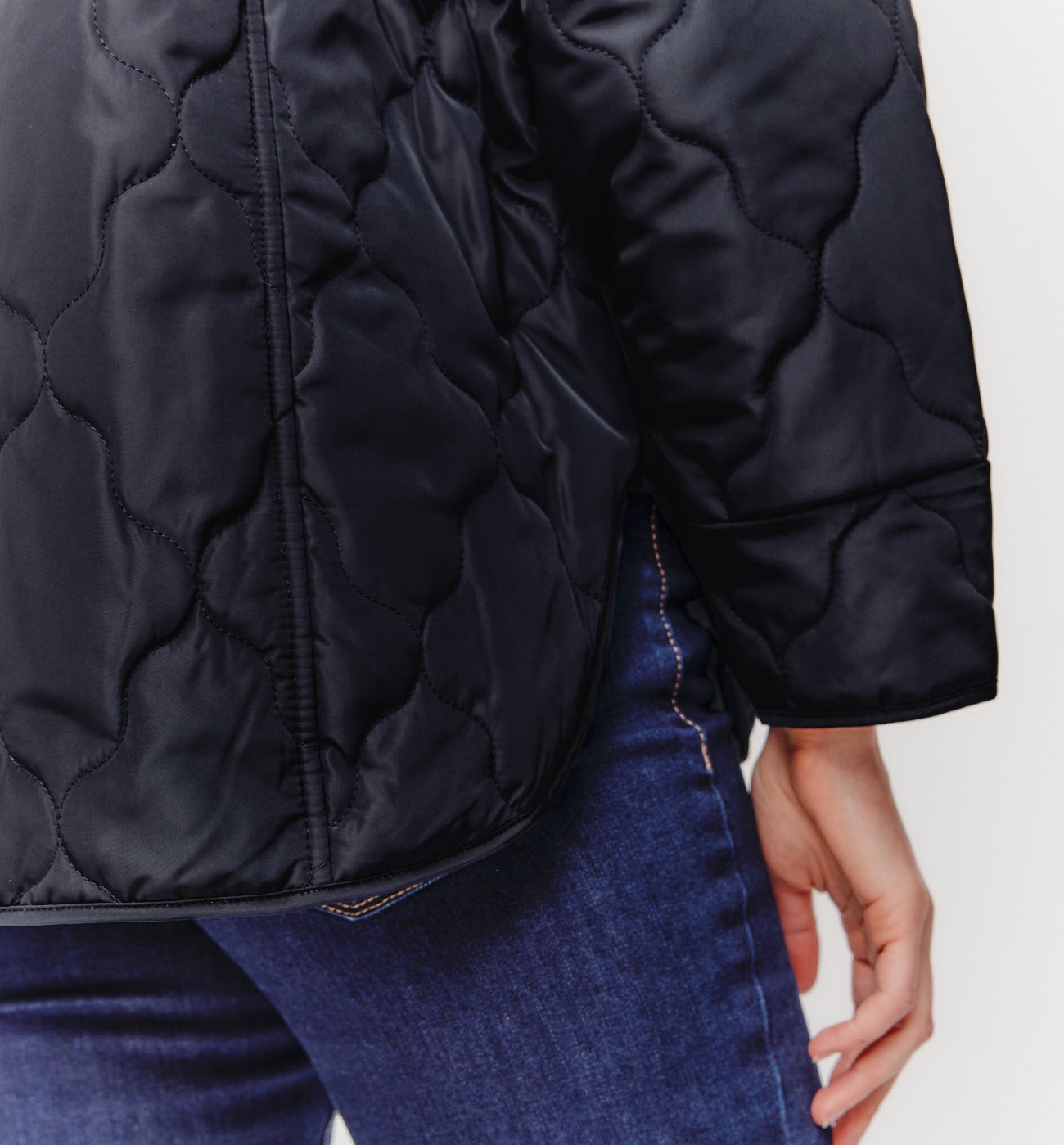 Padded jacket - Navy blue