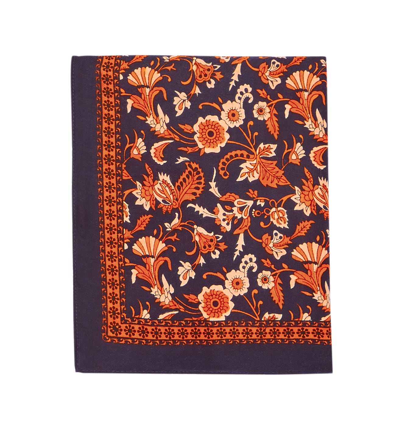 Square patterned scarf - Multicolour print