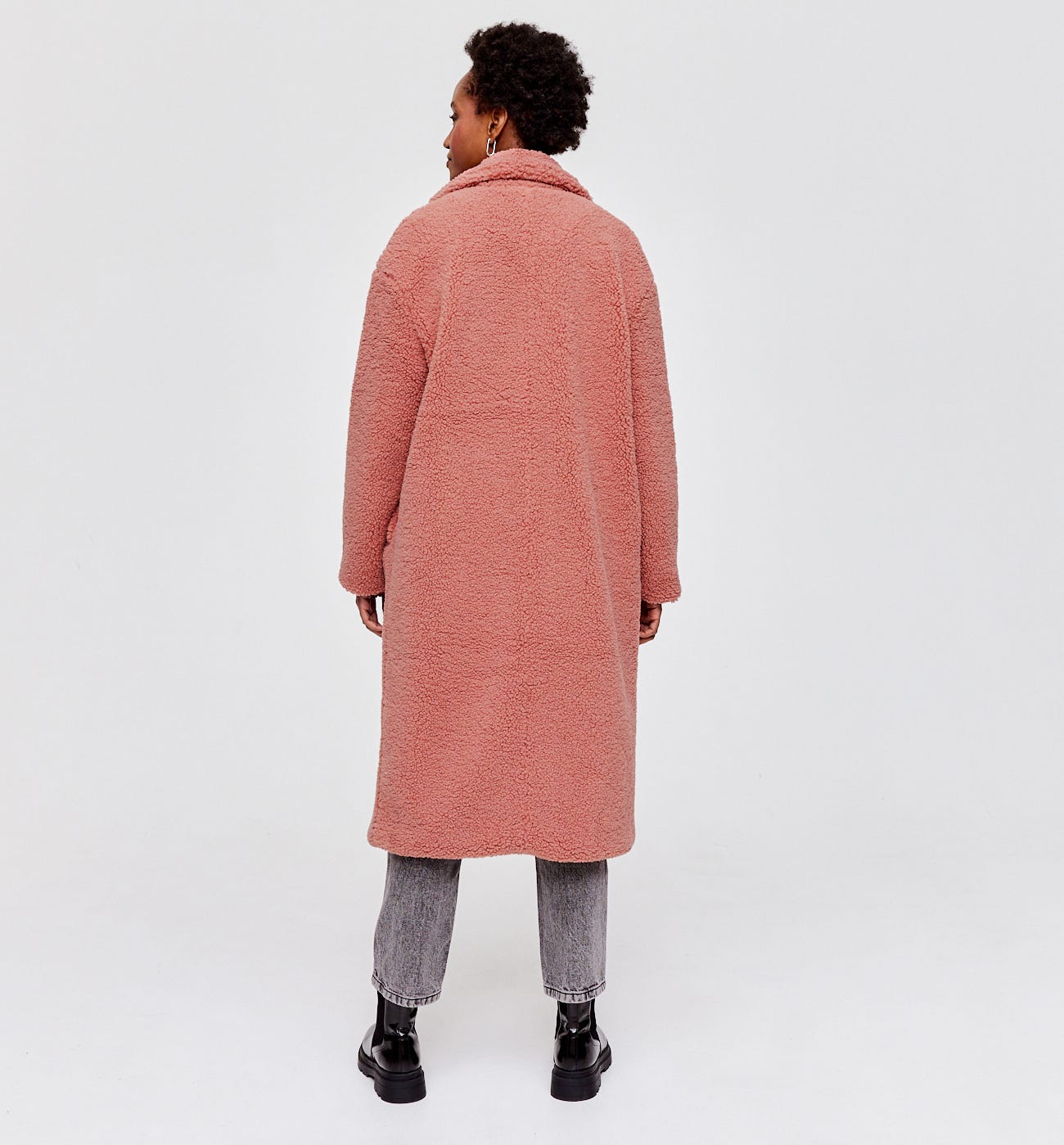 Teddy Bear Coat Pink