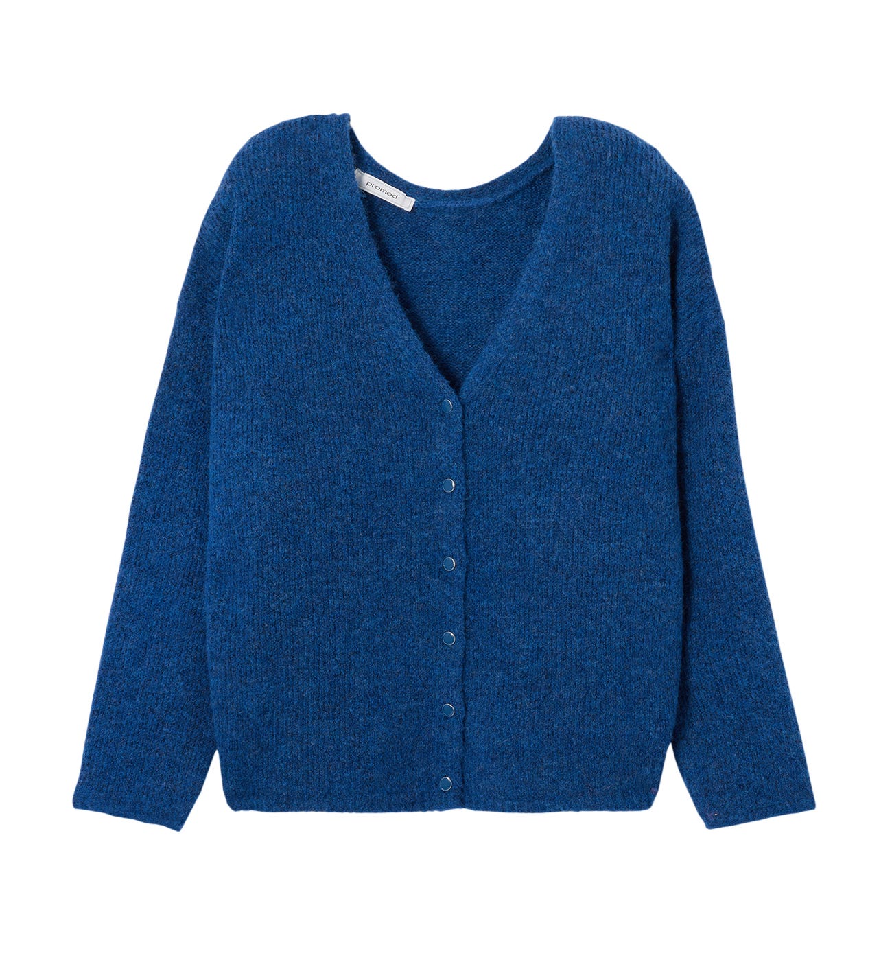 Two-way jumper-cardigan - Blue