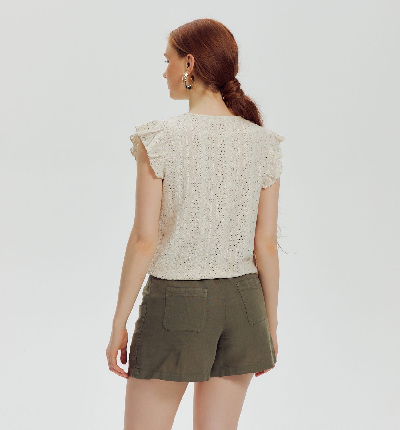 Openwork top - Ecru