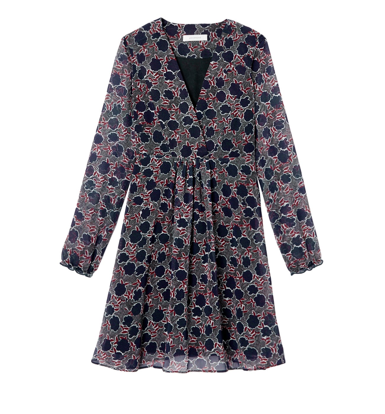 Patterned dress - Black print