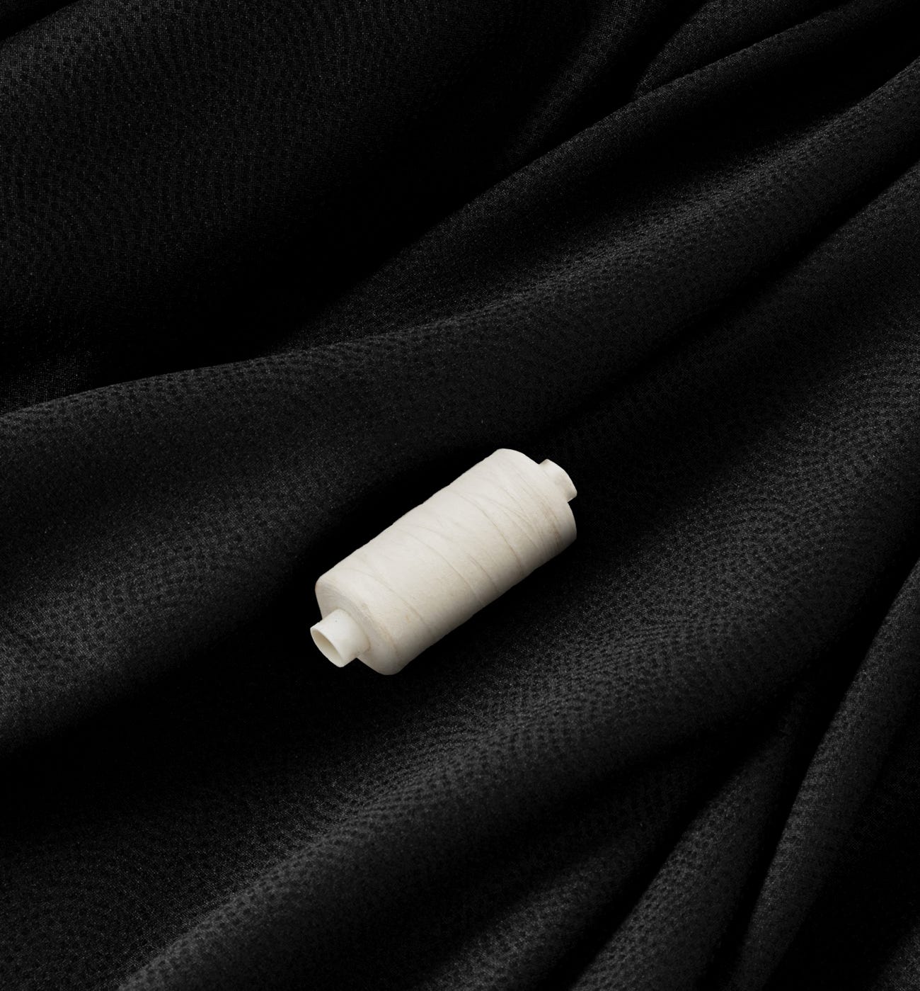 Polyester dobby fabric cut - Black