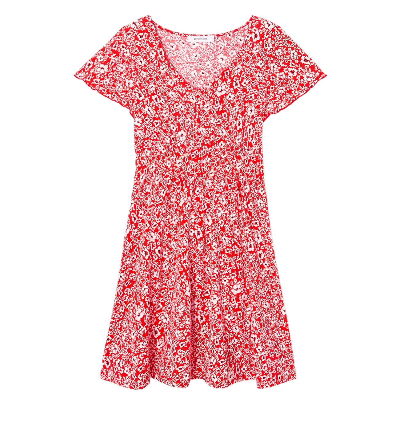 Patterned dress - Red print