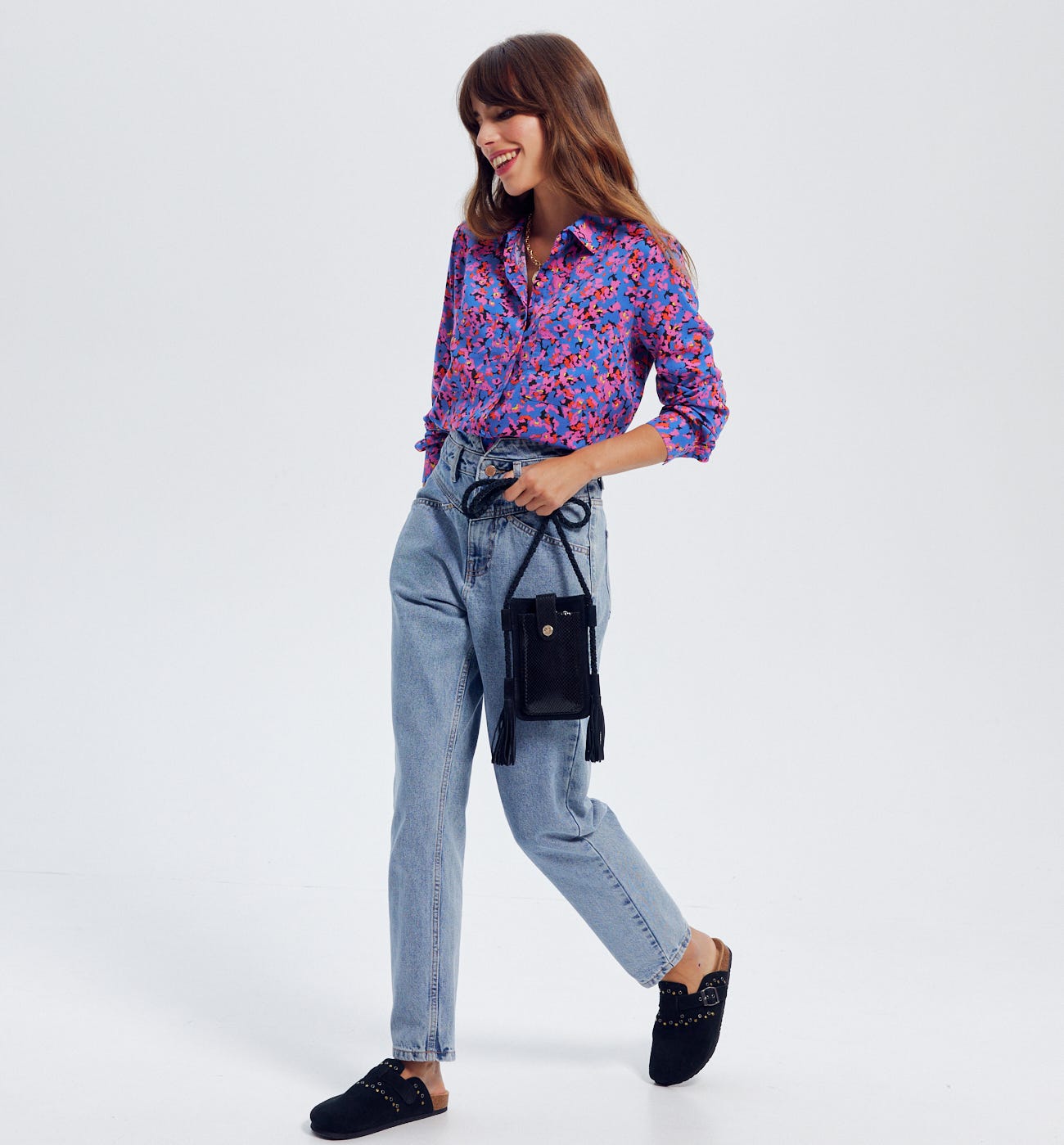 Patterned shirt - Blue print