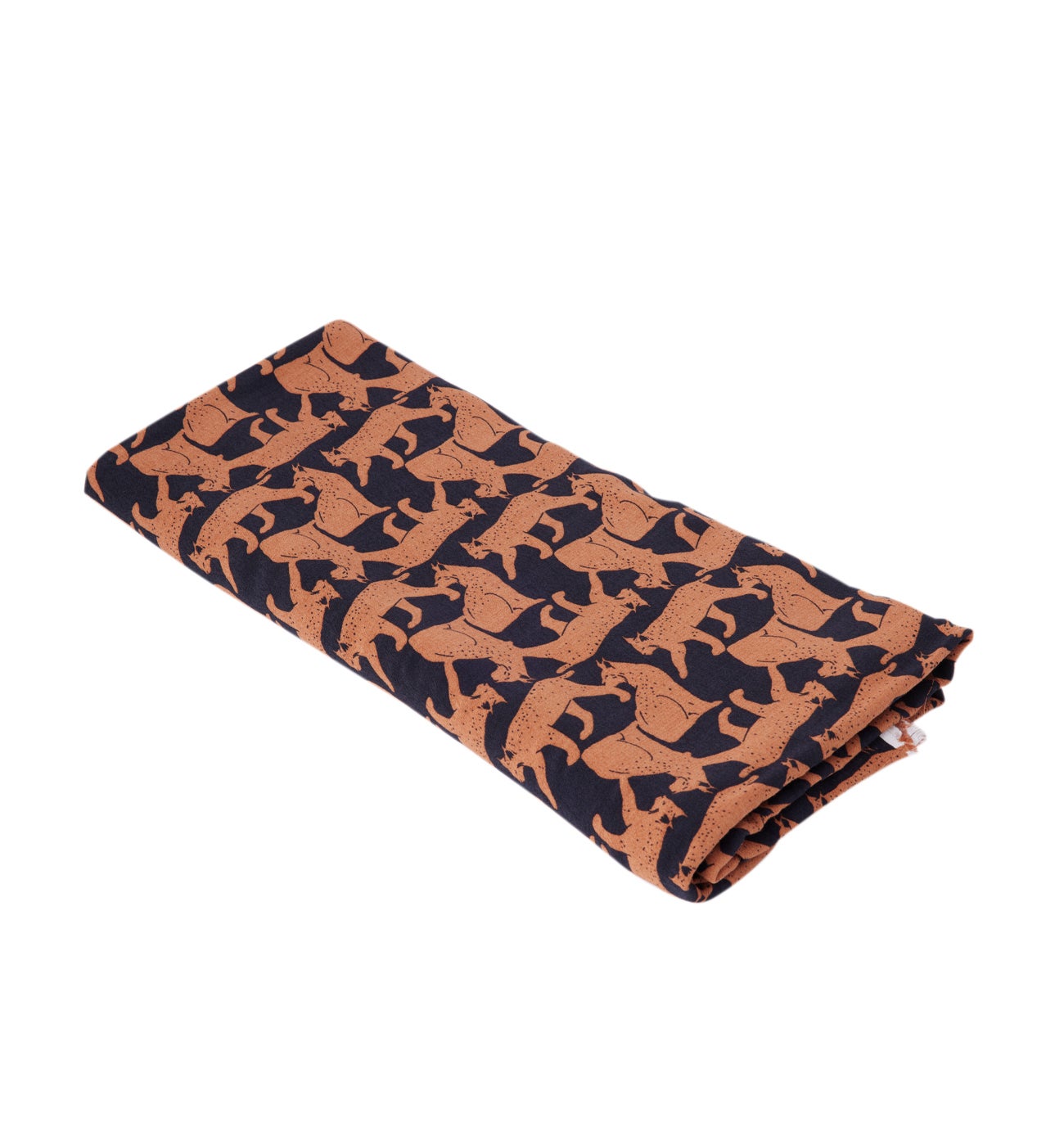 Fabic cut in viscose - Black prints