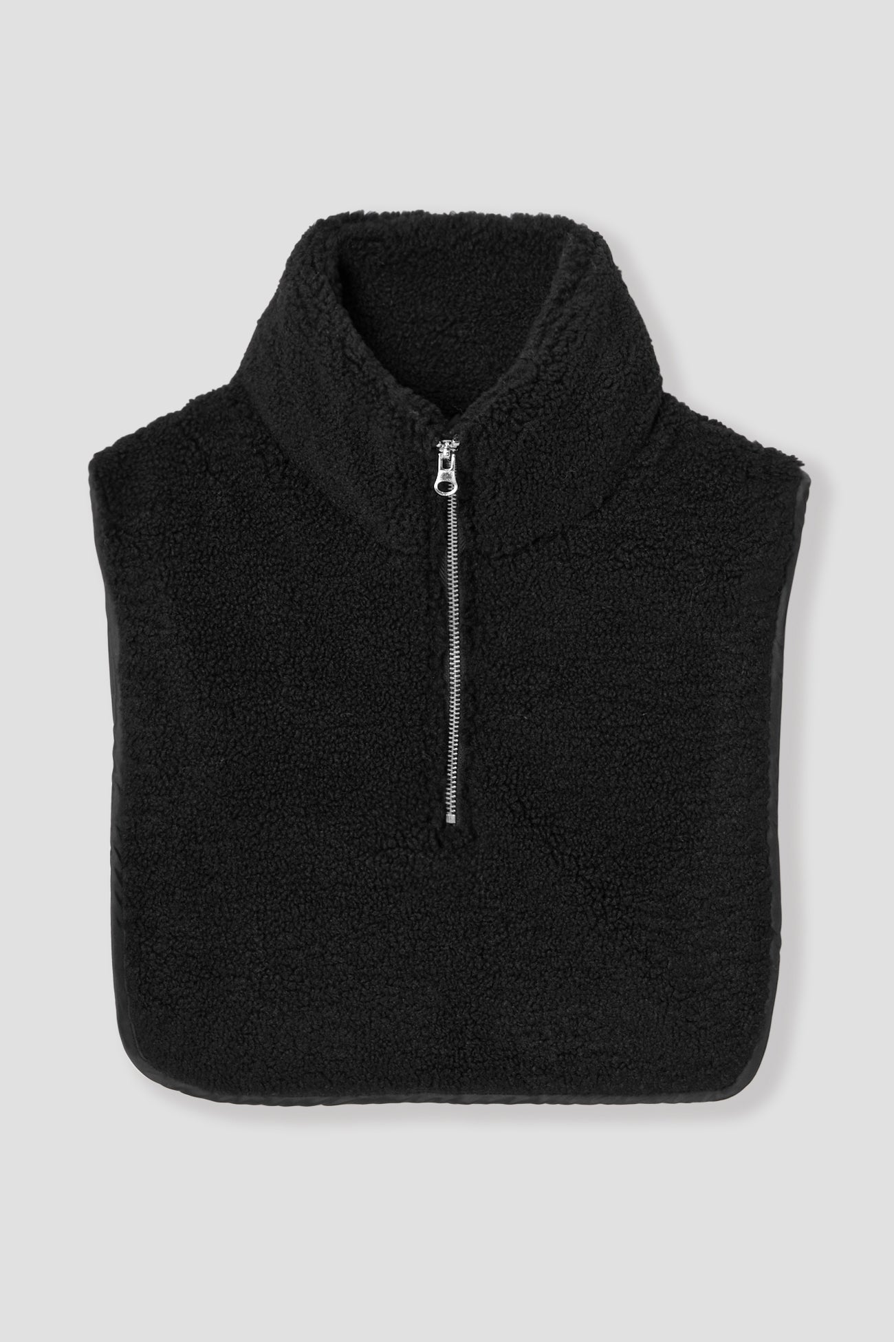 Fleece removable collar - Black