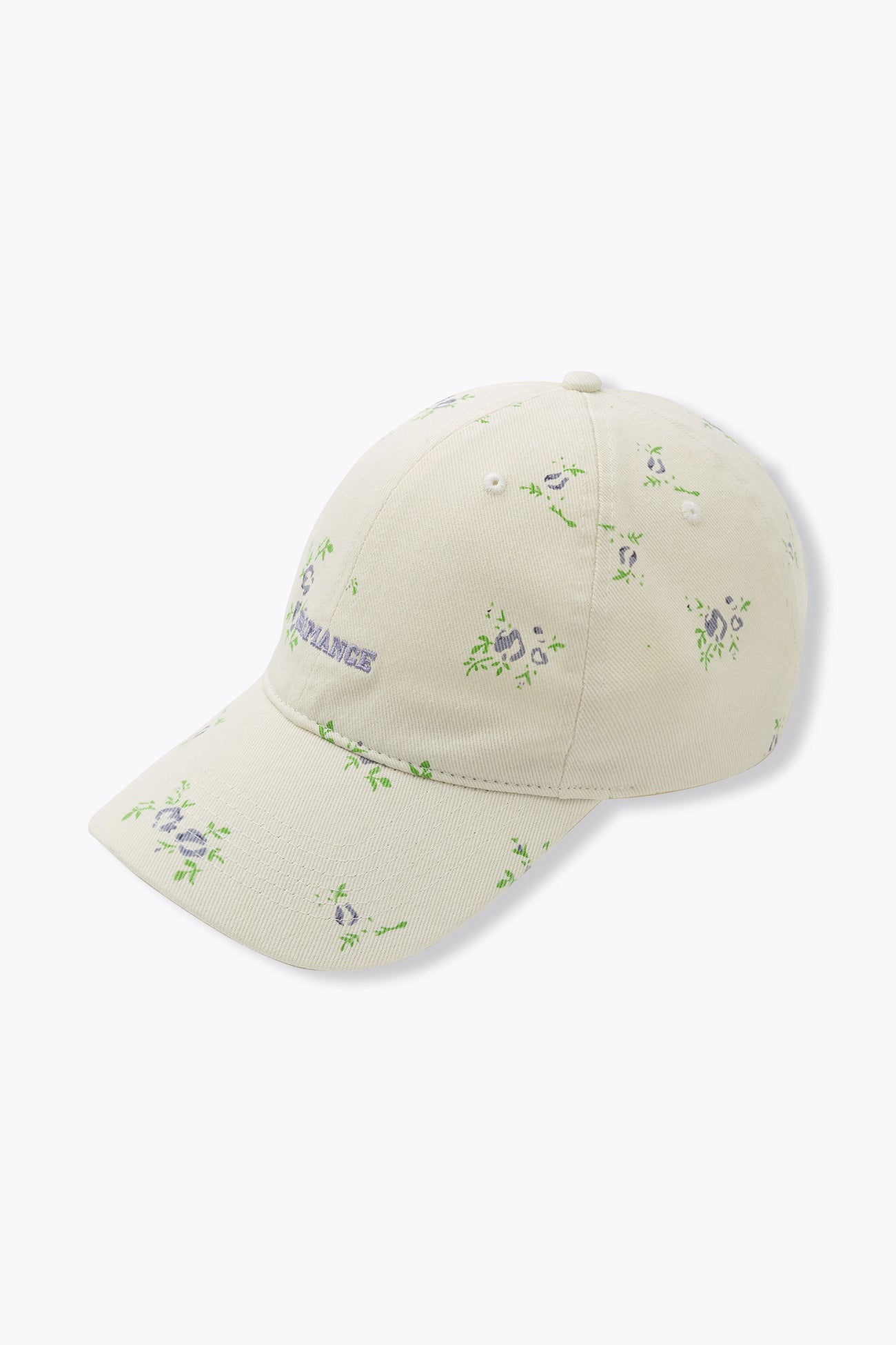 Floral cap - Ecru