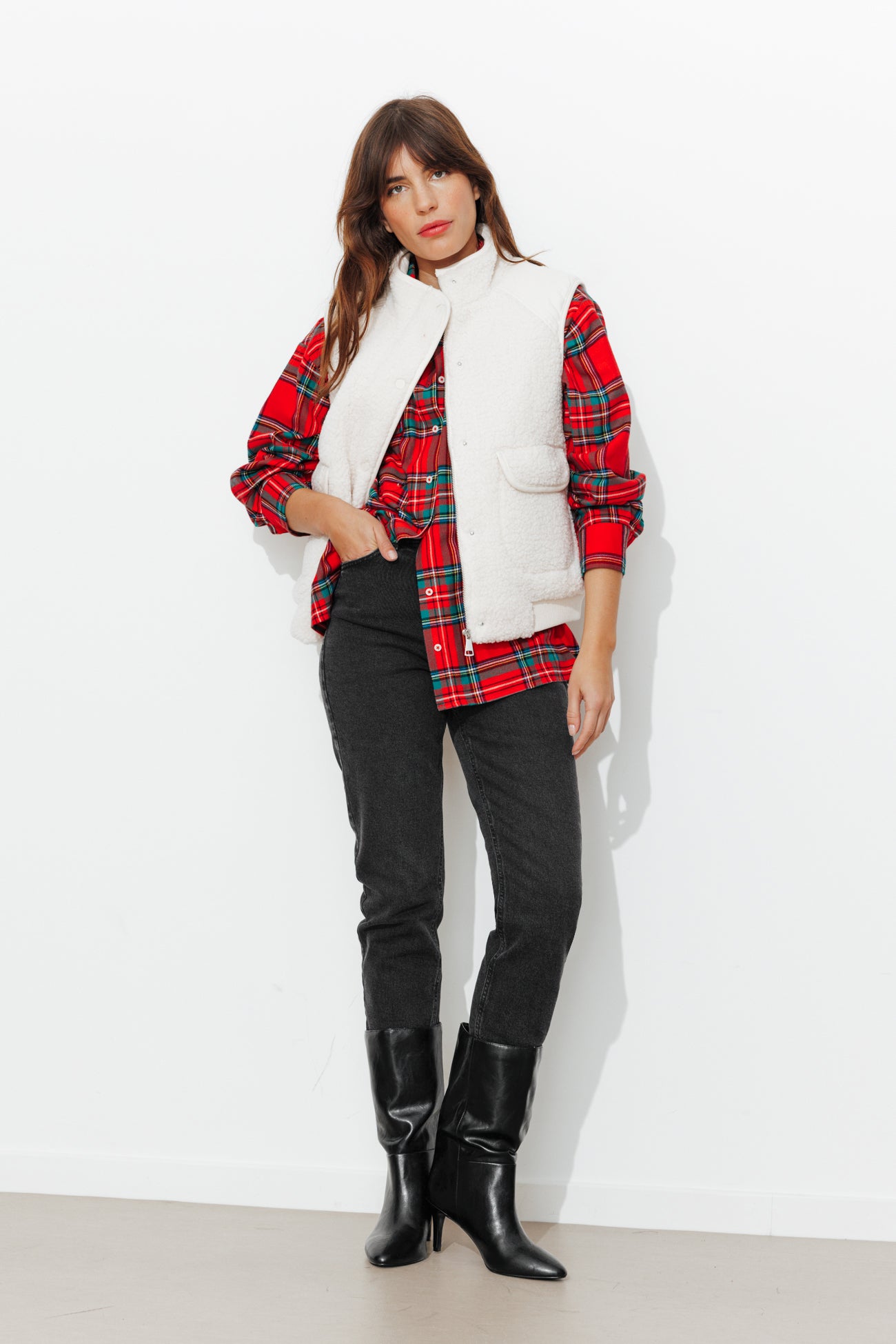 MARCEL high-waist mom jeans - Black